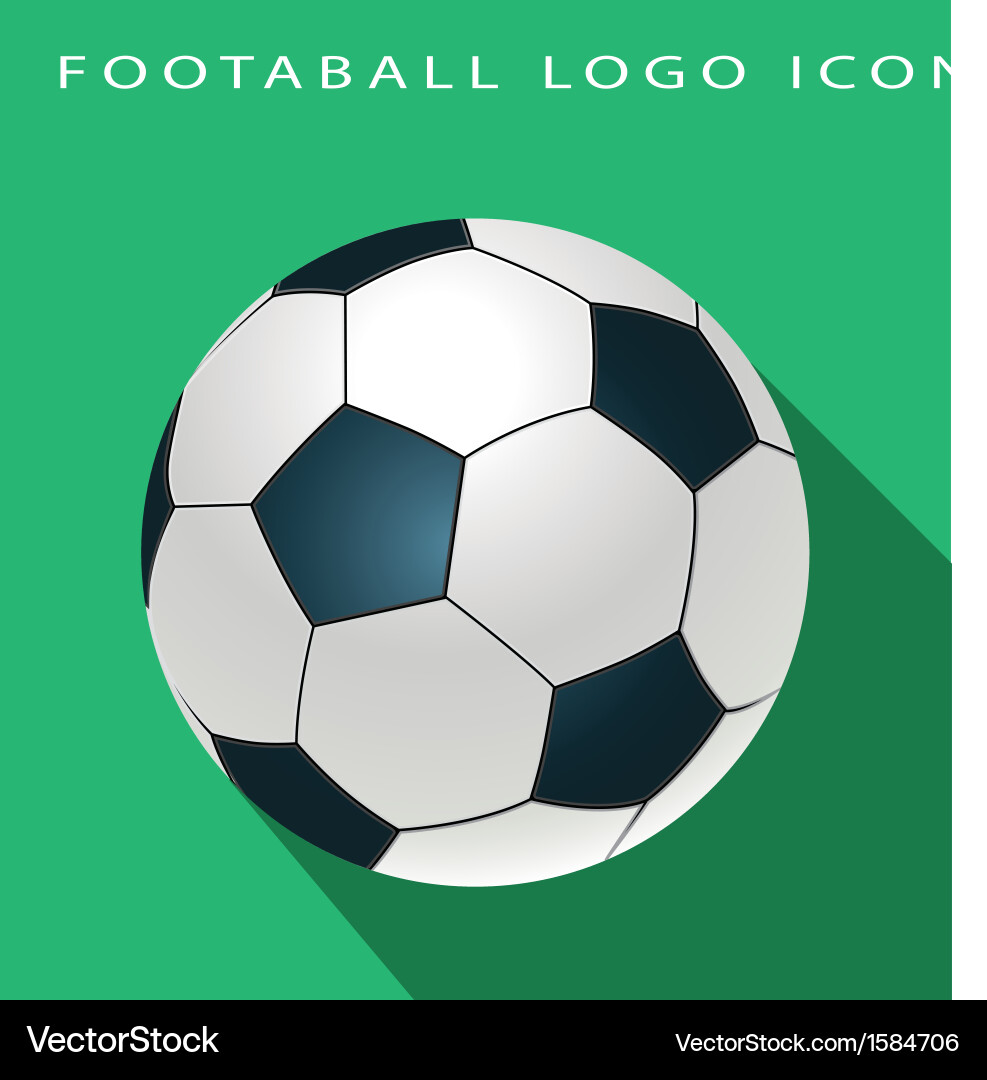 Soccer Ball Logo Icon Royalty Free Vector Image