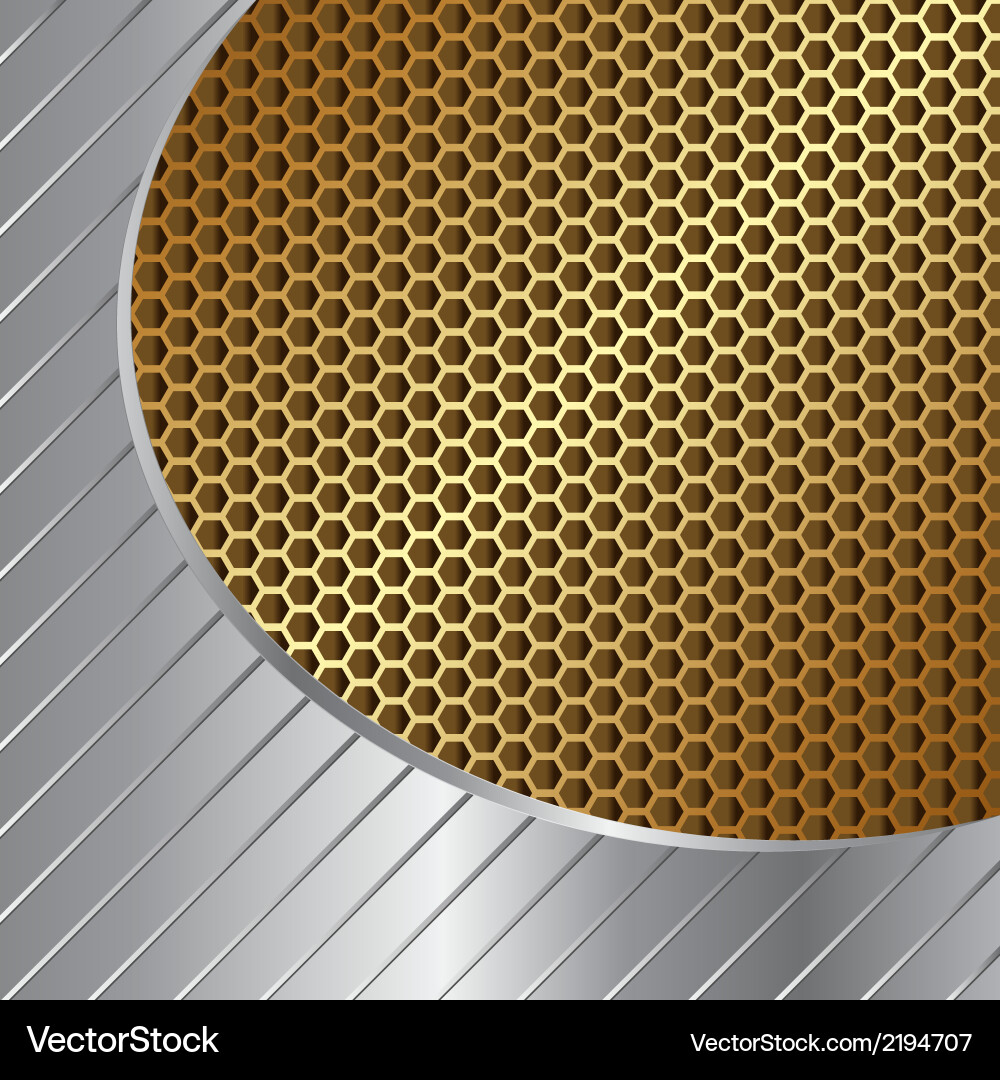 Metallic background Royalty Free Vector Image - VectorStock