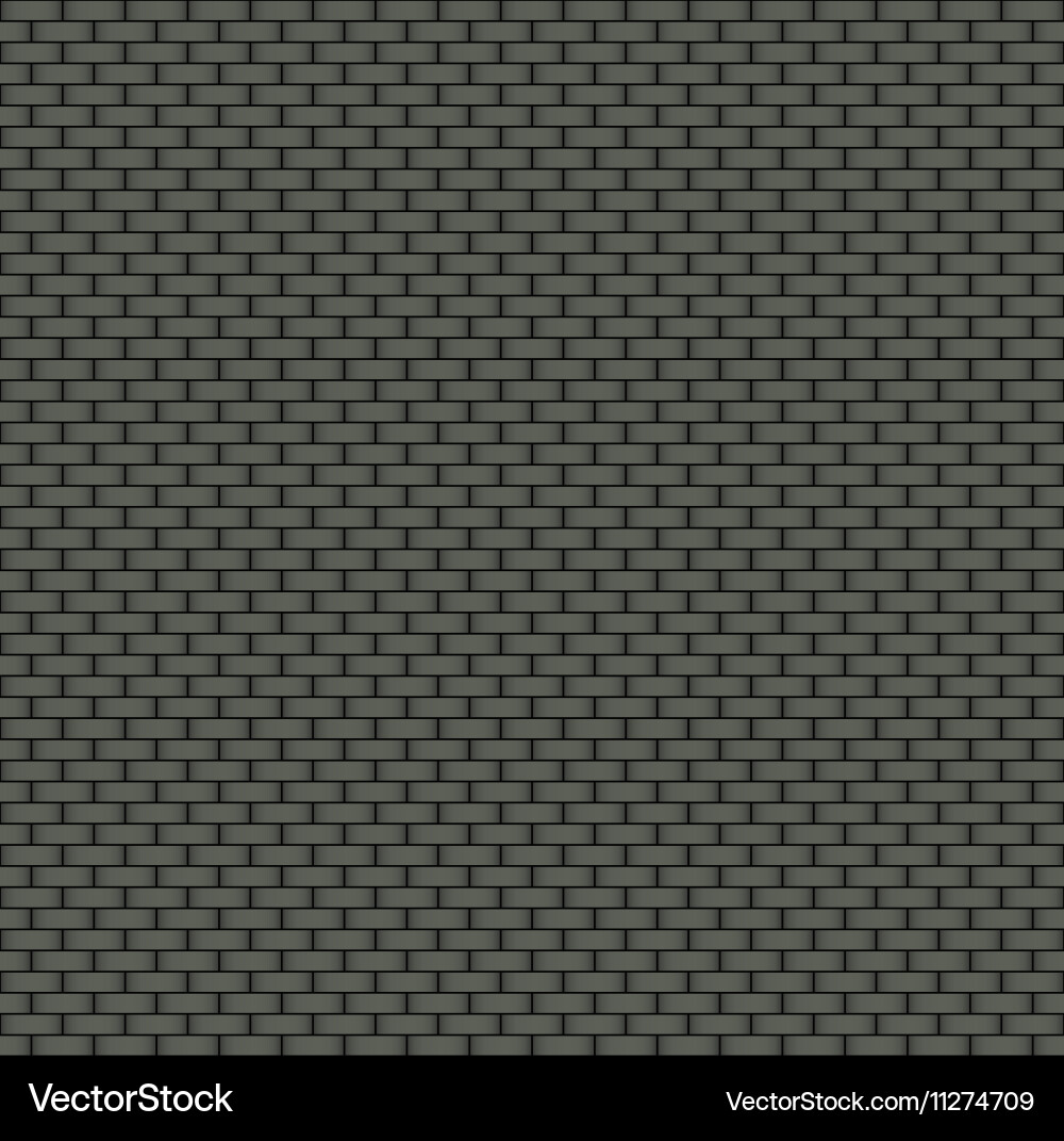 Dark Brick Wall Texture Royalty Free Vector Image