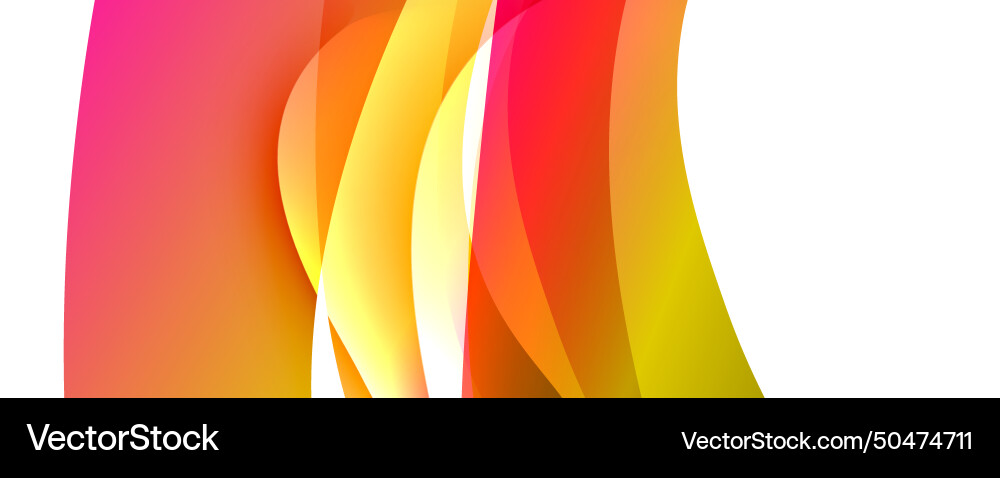 Colorful curve design concept Royalty Free Vector Image