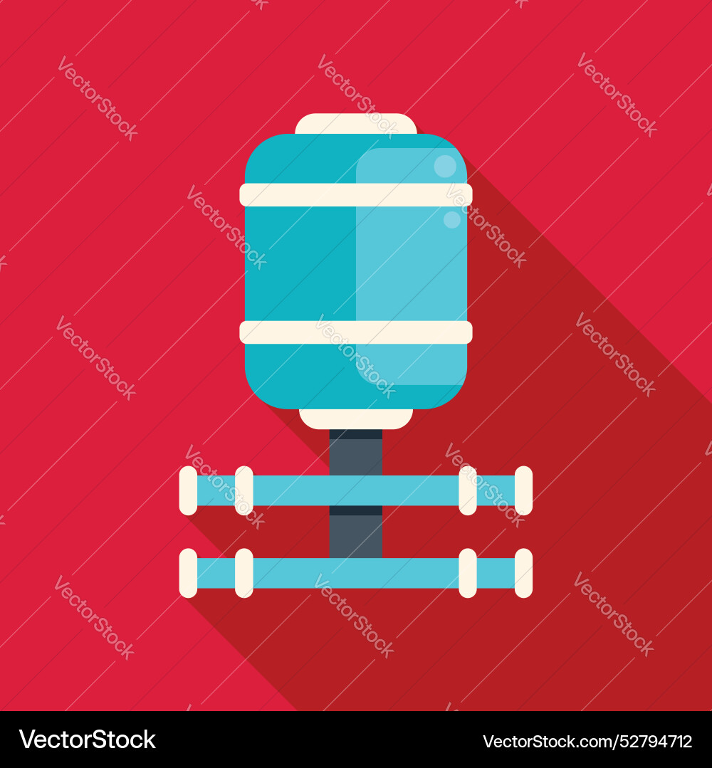 Water purification system purifying long Vector Image