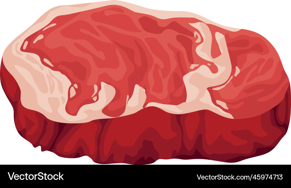 Brisket butcher meat cut Royalty Free Vector Image