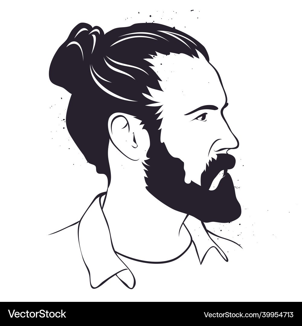 Boy Face of Profile Line Drawing Vector Images (over 490)