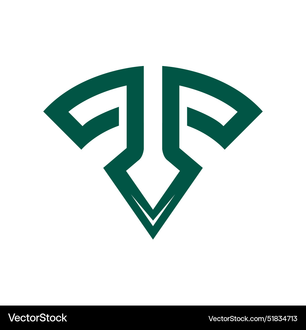 Letter t shield logo icon design template elements