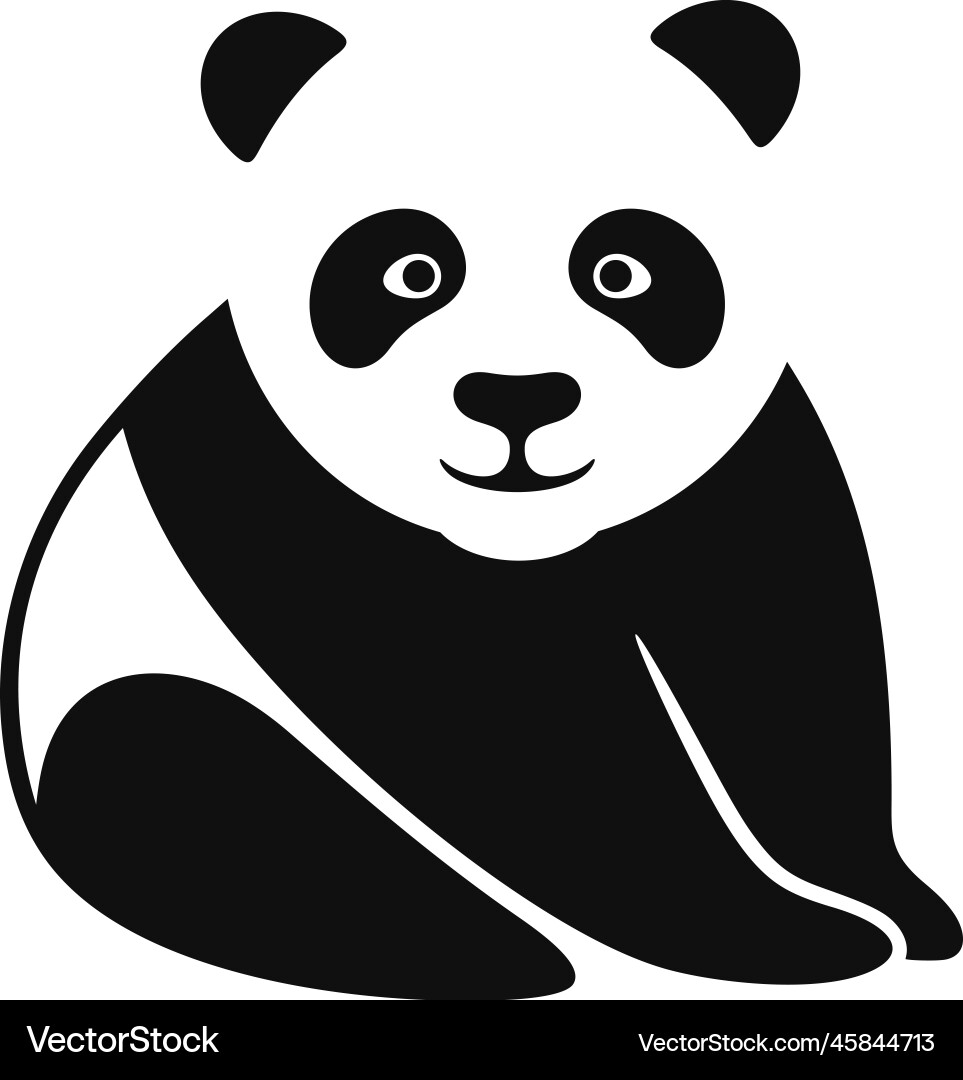 Panda Royalty Free Vector Image - VectorStock