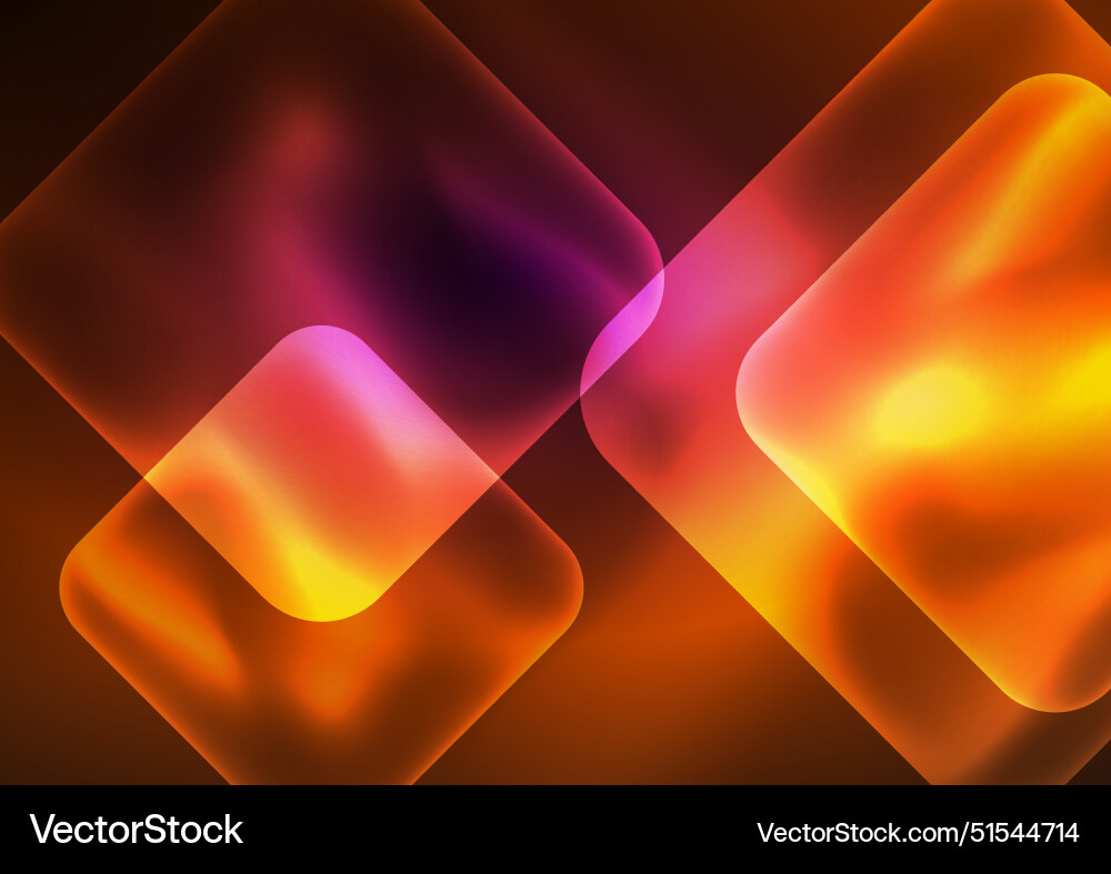 Trendy square blurred color abstract background Vector Image