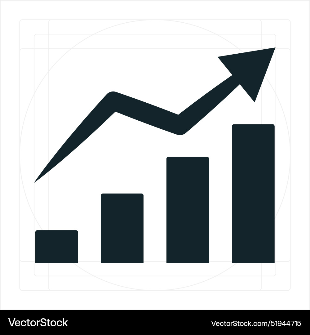 Stock market icon Royalty Free Vector Image - VectorStock