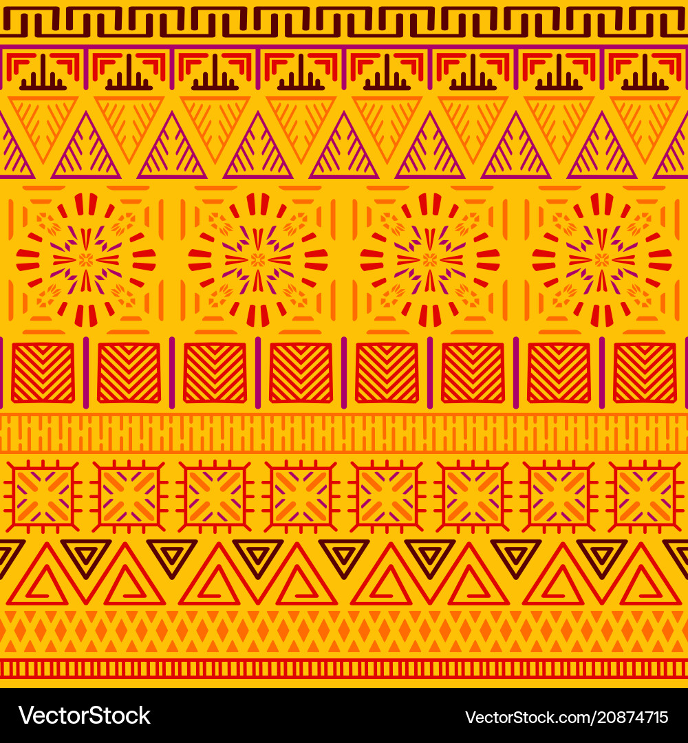 Tribal Ethnic Pattern Royalty Free Vector Image
