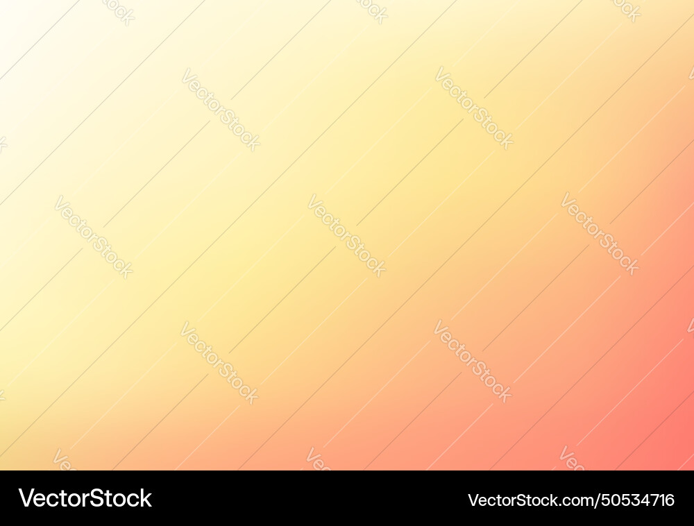 Colorful yellow orange gradient background Vector Image