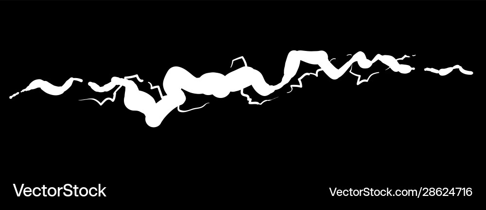 Lightning thunderbolt and brightning power shock Vector Image