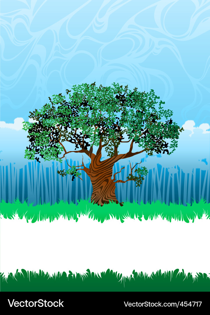 Oak Royalty Free Vector Image - VectorStock