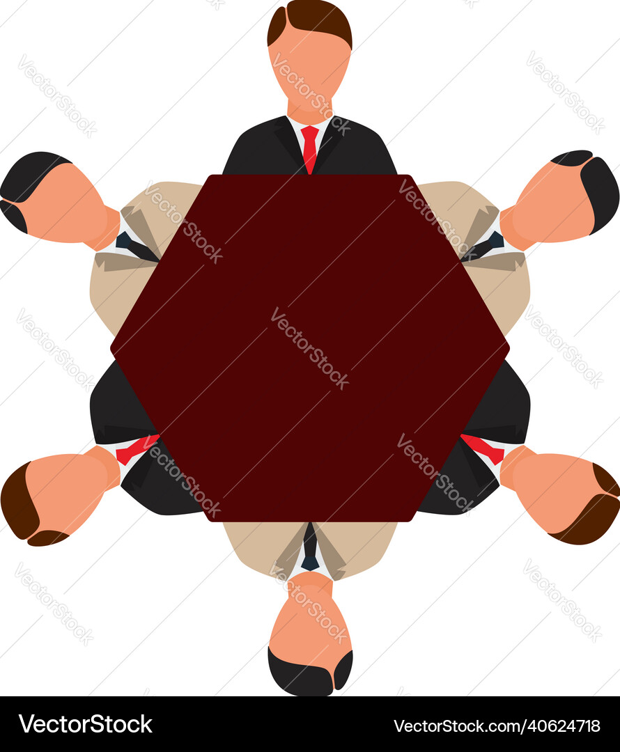 Conversation table icon Royalty Free Vector Image