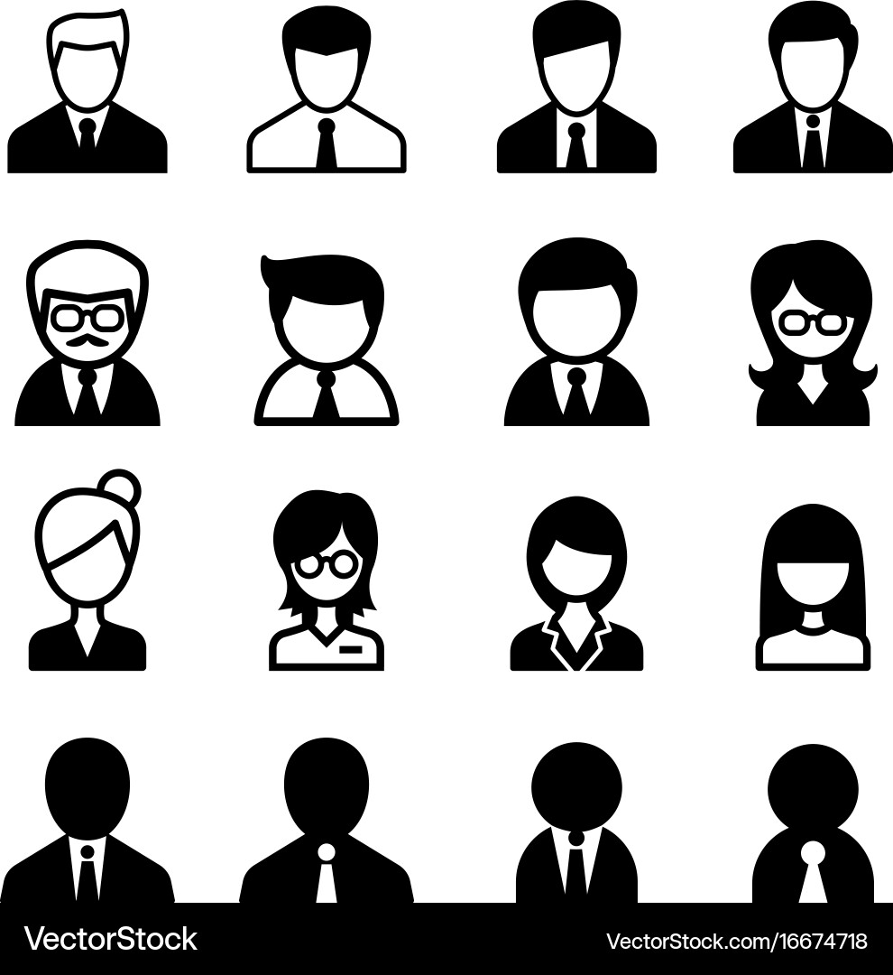 Staff icon Royalty Free Vector Image - VectorStock