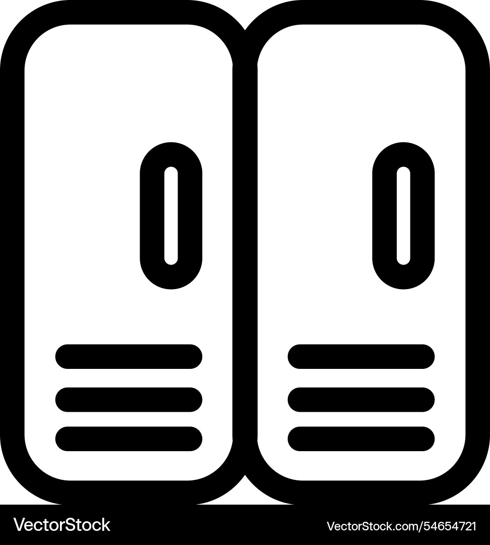 Fitness gym locker room - flat icon symbol Vector Image