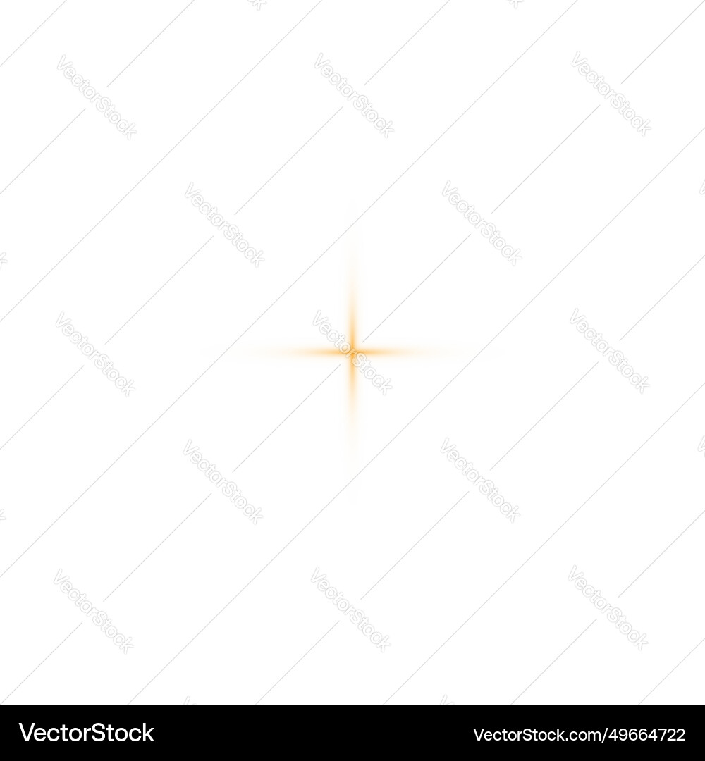 Glowing glare star Royalty Free Vector Image - VectorStock