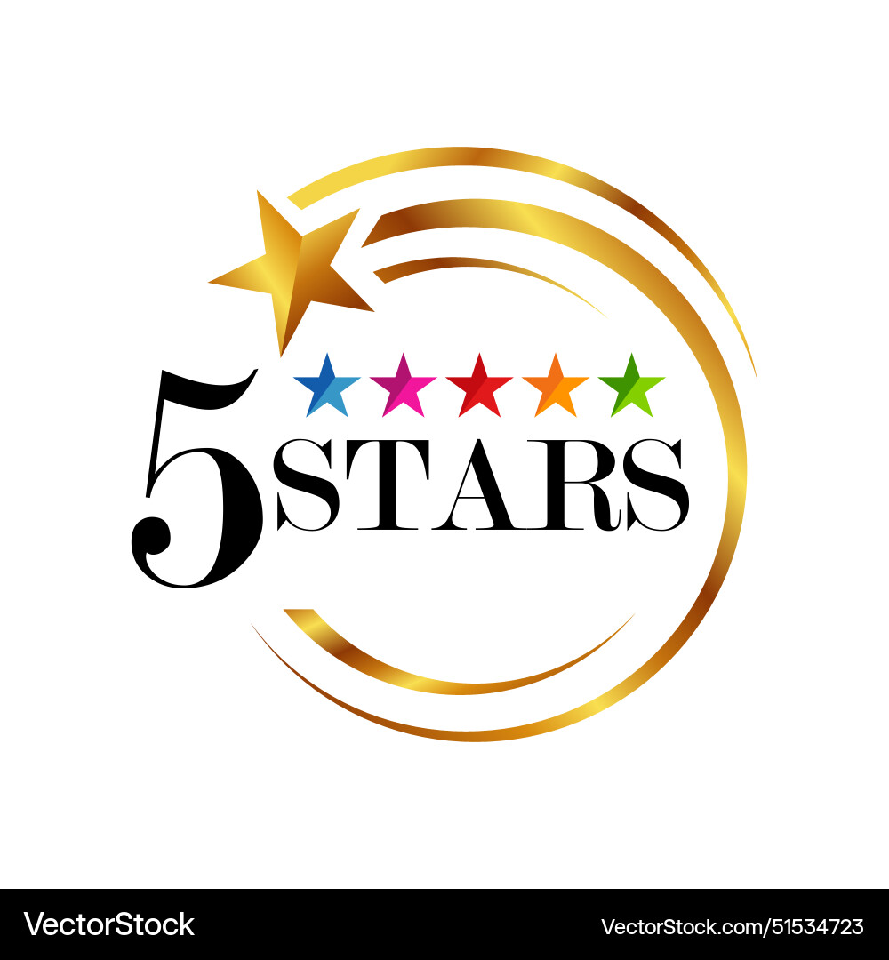 5 Good Logo Five Star Success CQUniversity