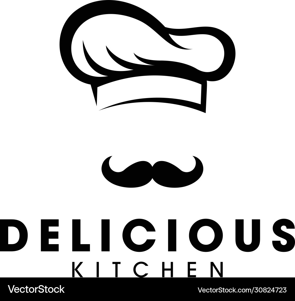 Cooking and chef logo Royalty Free Vector Image