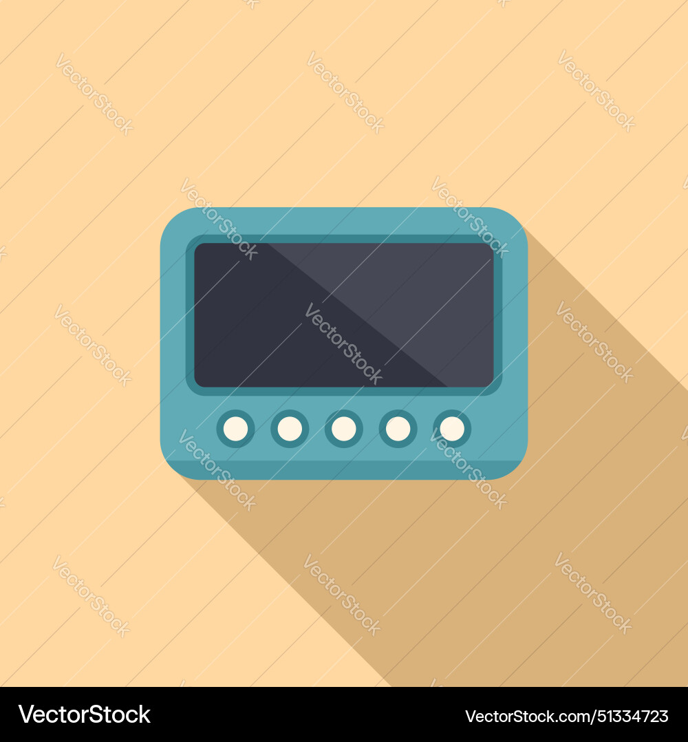 Retro technology icon vintage handheld game Vector Image