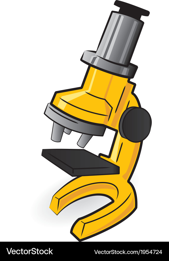 Microscope Royalty Free Vector Image - VectorStock