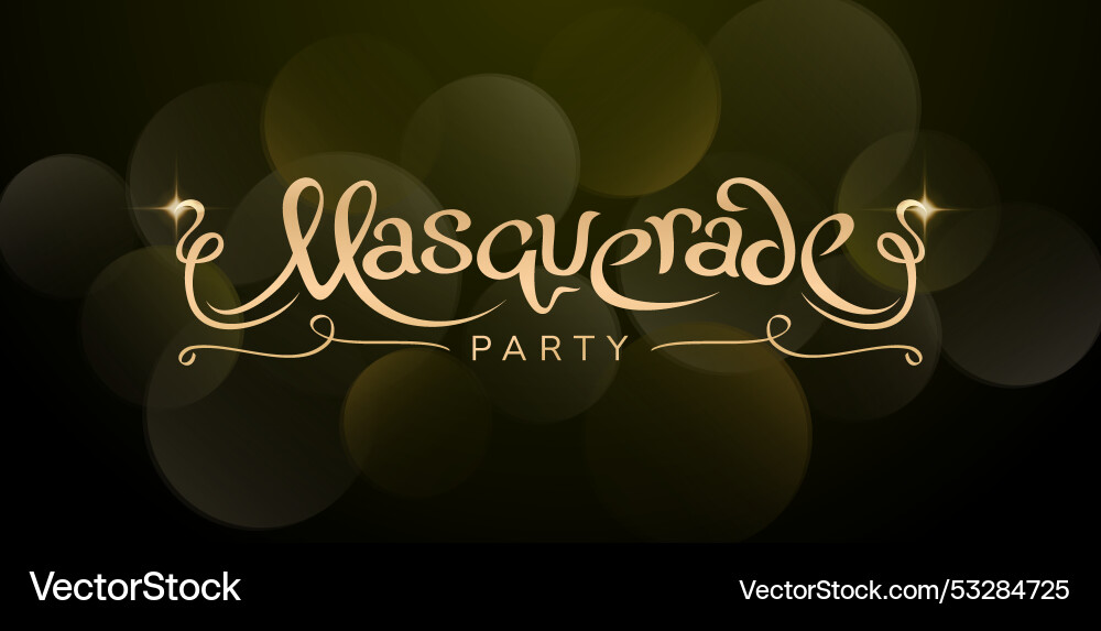 Masquerade Invitations Word Template