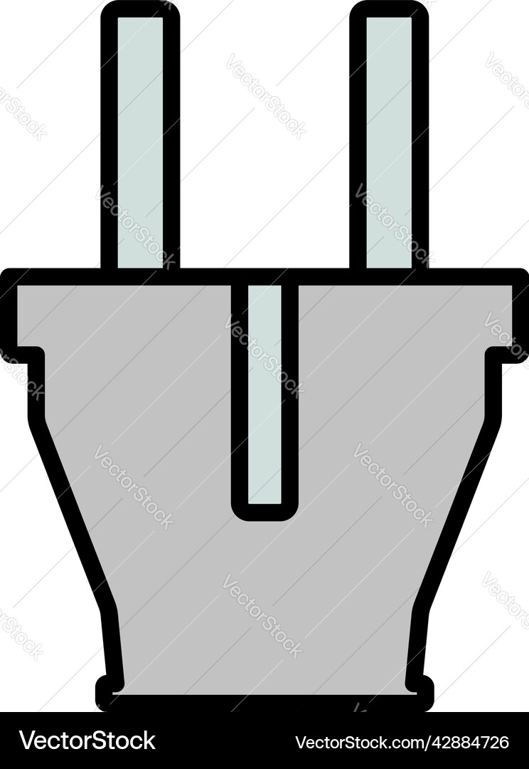 Electrical plug icon Royalty Free Vector Image