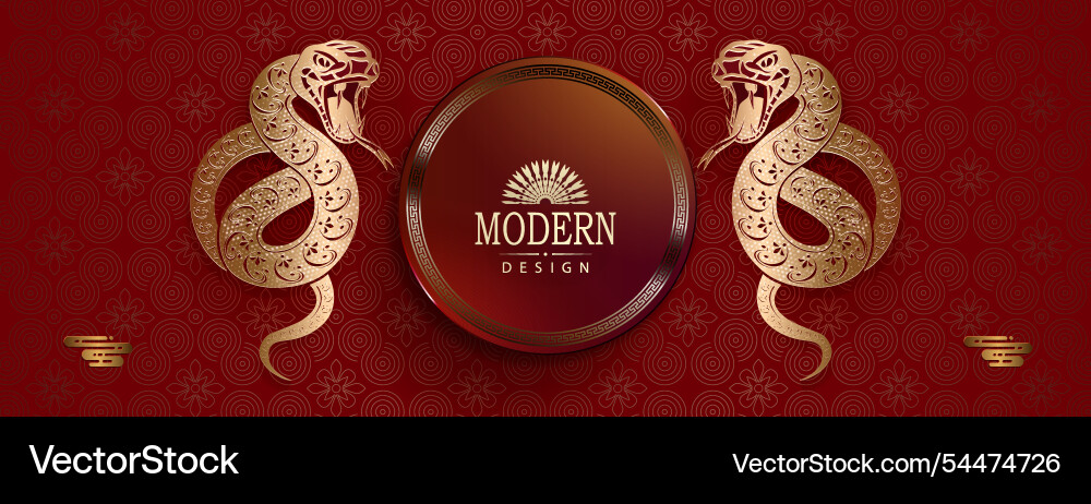 Gorgeous textured red card with round frame Vector Image