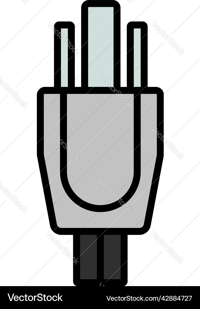 Electrical plug icon Royalty Free Vector Image