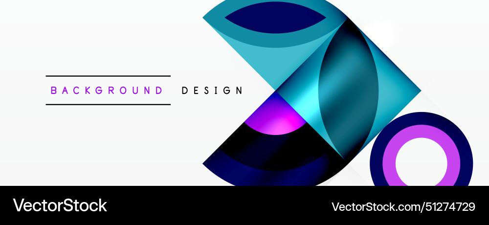 Abstract background with purple and electric blue Vector Image