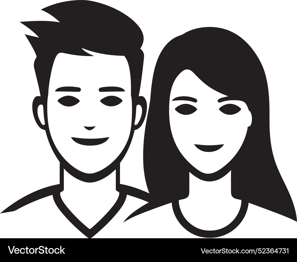 Emotional dynamics couple poetry coupl Royalty Free Vector