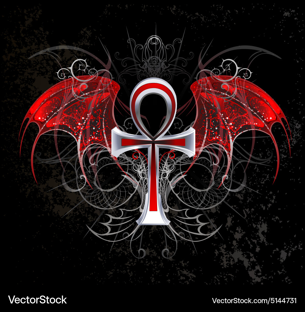 Gothic ankh Royalty Free Vector Image - VectorStock