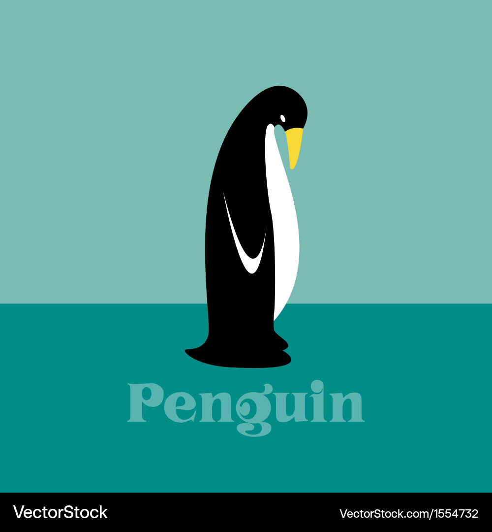 Penguin Royalty Free Vector Image - VectorStock