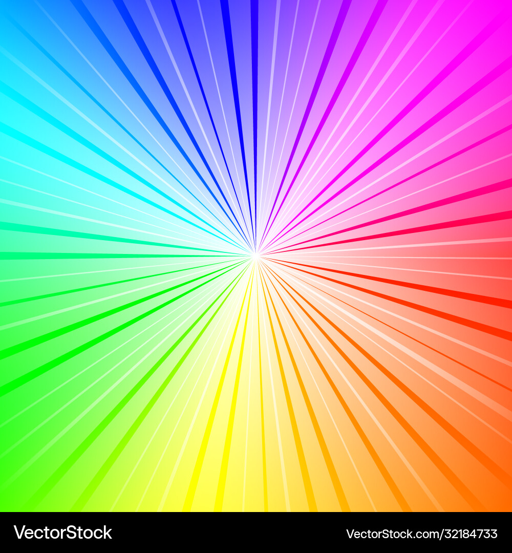 Colorful radial gradient background made Vector Image