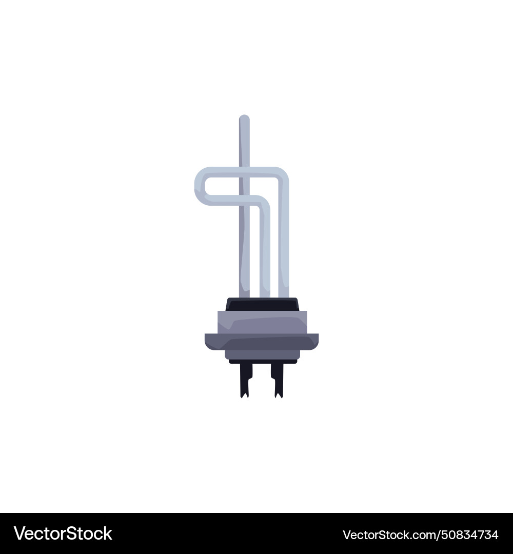 Heating element for boiler and washing machine Vector Image