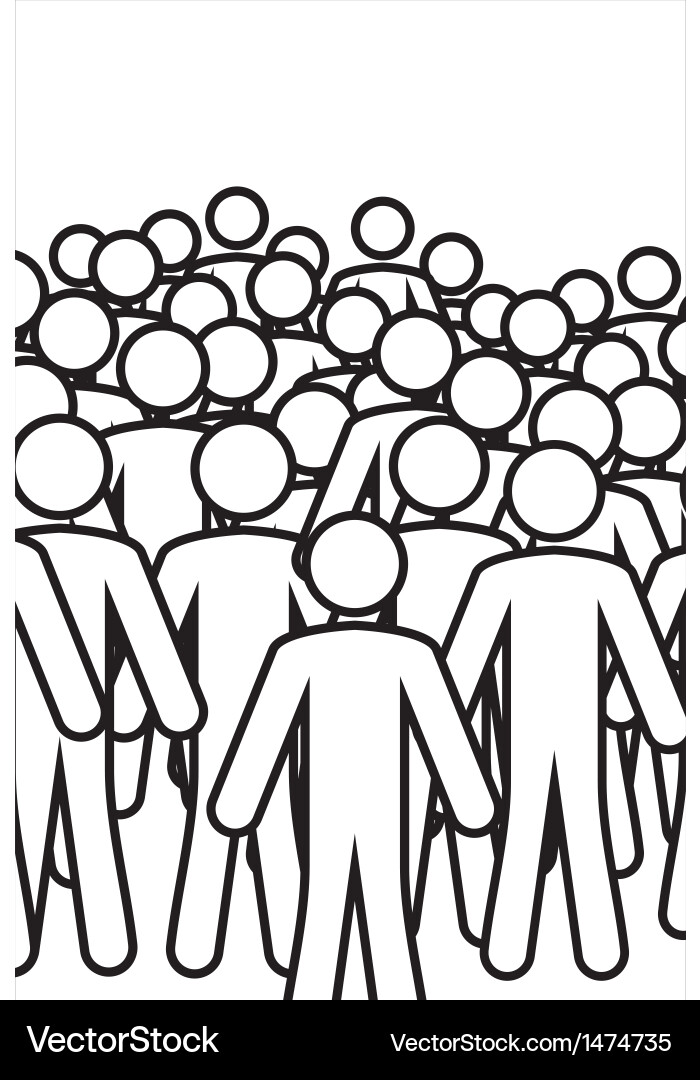 Human figures Royalty Free Vector Image - VectorStock