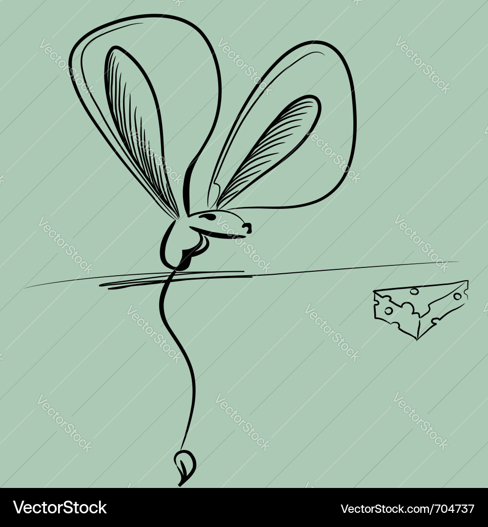 Mouse ears Royalty Free Vector Image - VectorStock