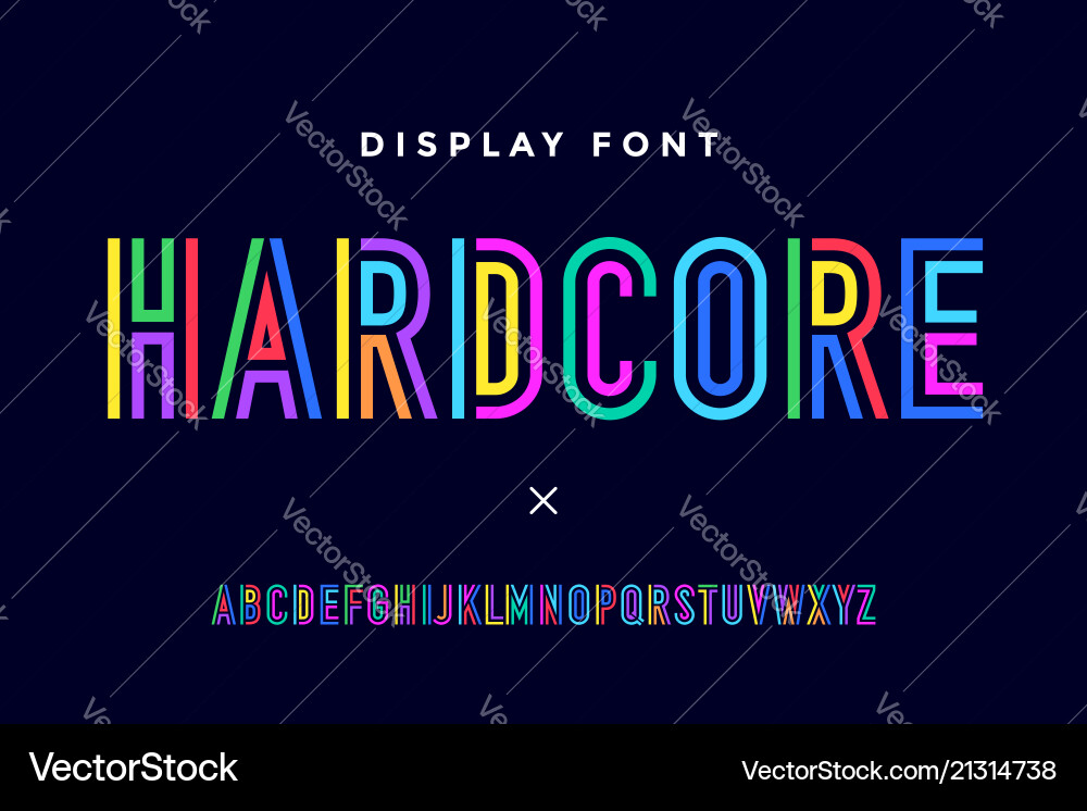 Inline Font Condensed Vector Images (57)