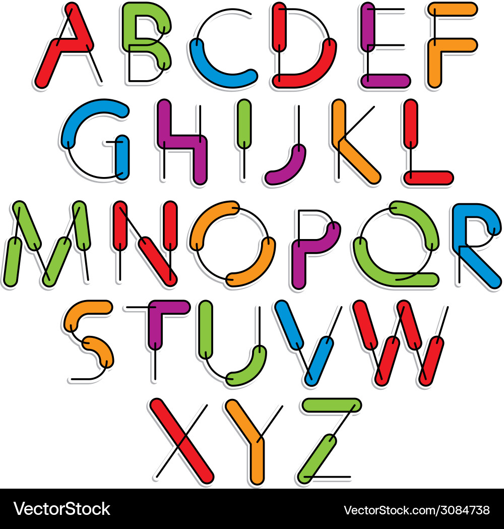 Strange Letter Fonts