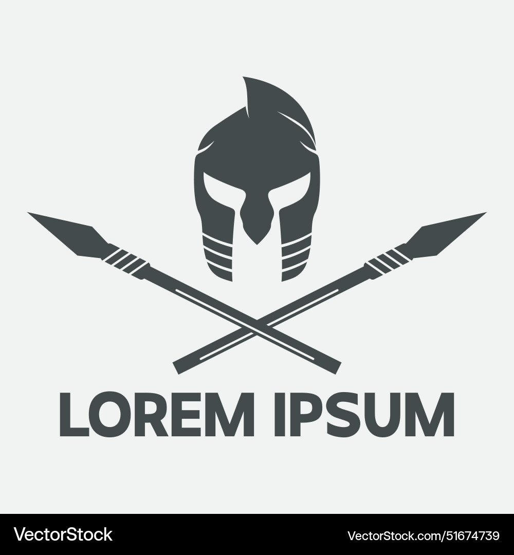 Spartan icon Royalty Free Vector Image - VectorStock