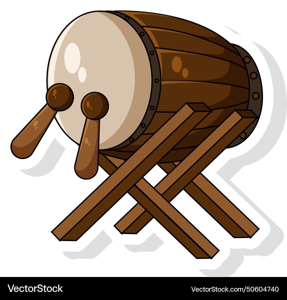 Drum Royalty Free Vector Image - VectorStock