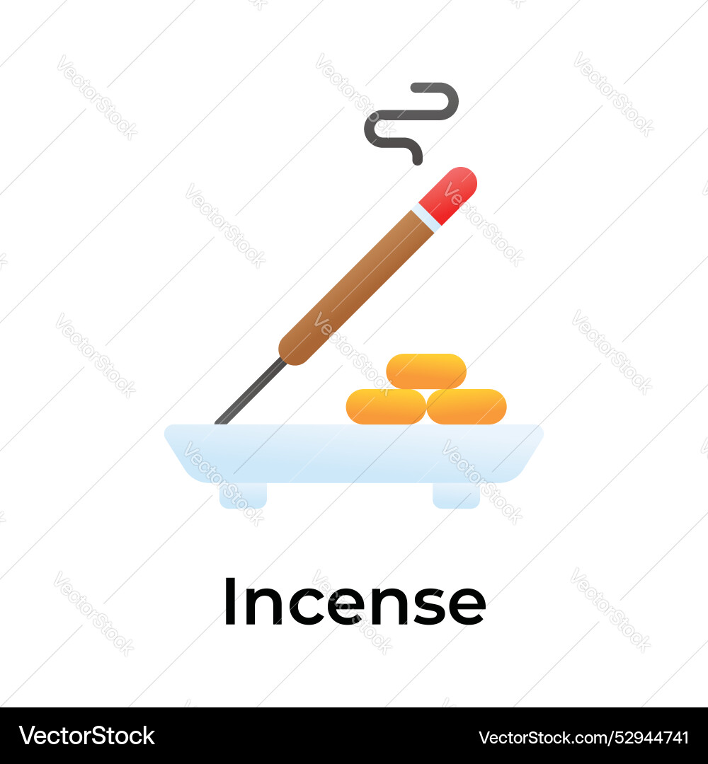 Incense Royalty Free Vector Image - VectorStock