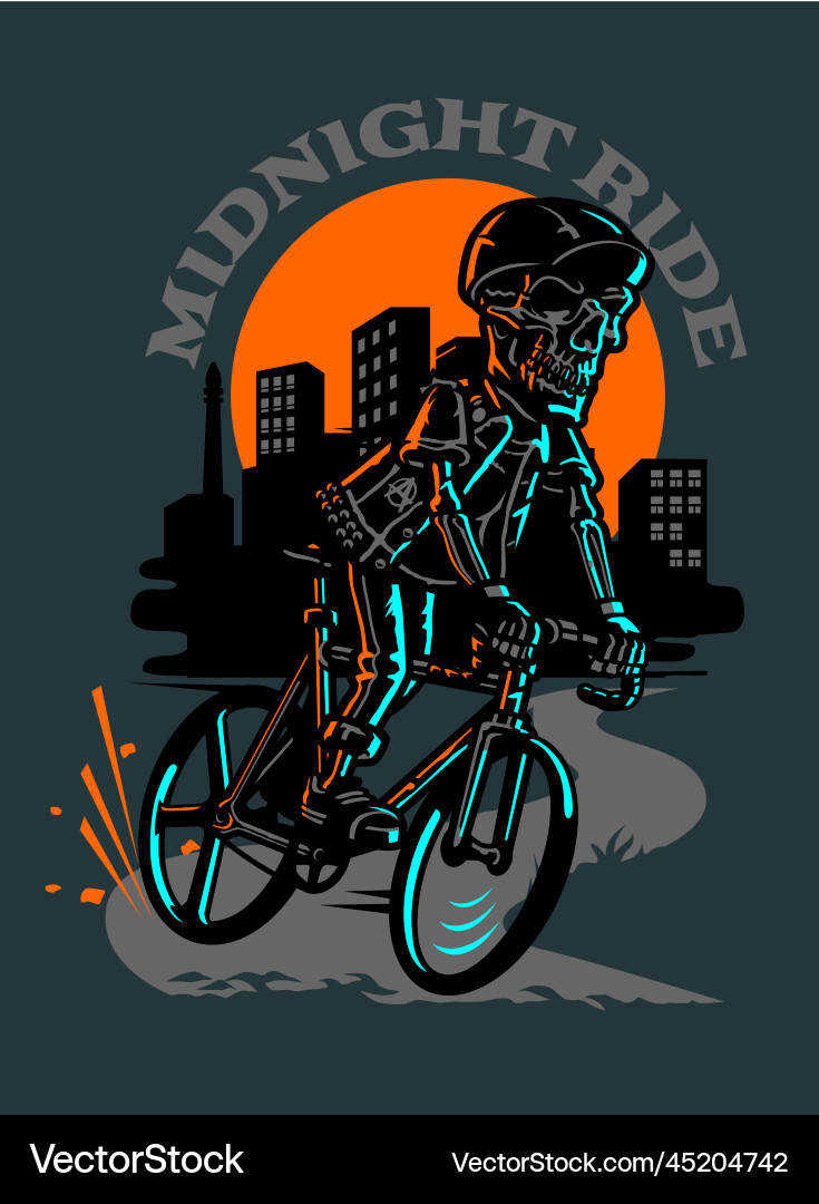 Bicycle ride Royalty Free Vector Image - VectorStock