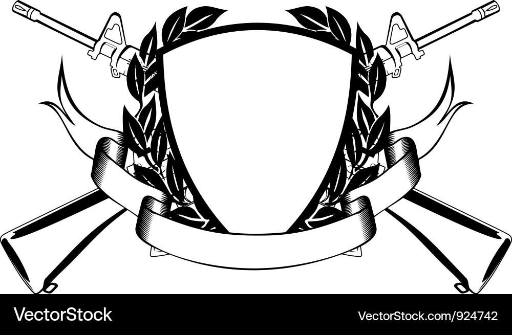 Military frame Royalty Free Vector Image - VectorStock