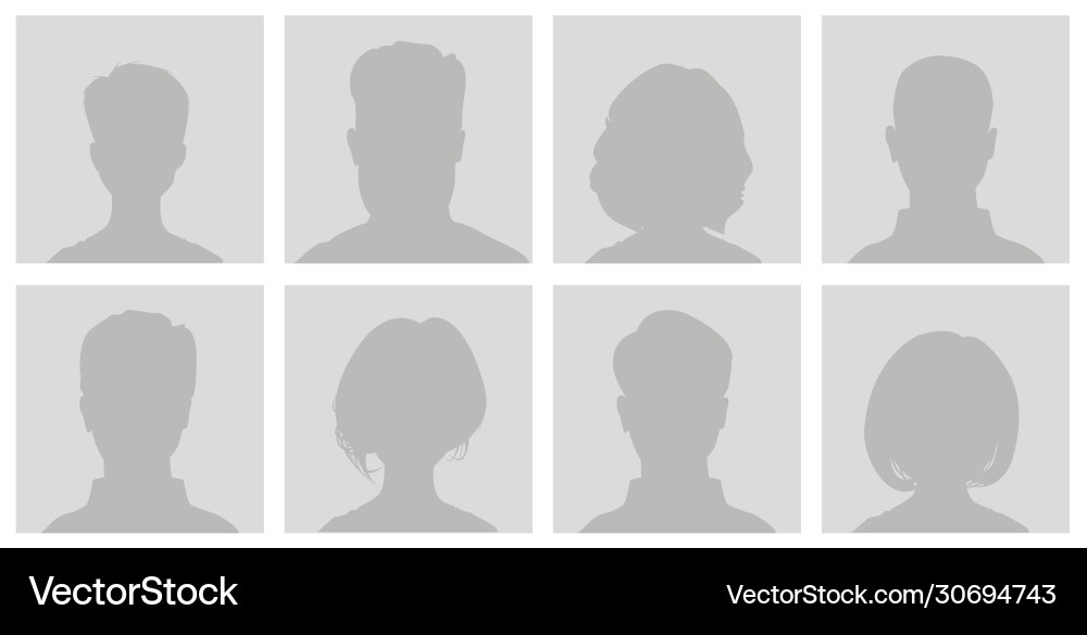 Male Placeholder Vector Images (over 1,000)