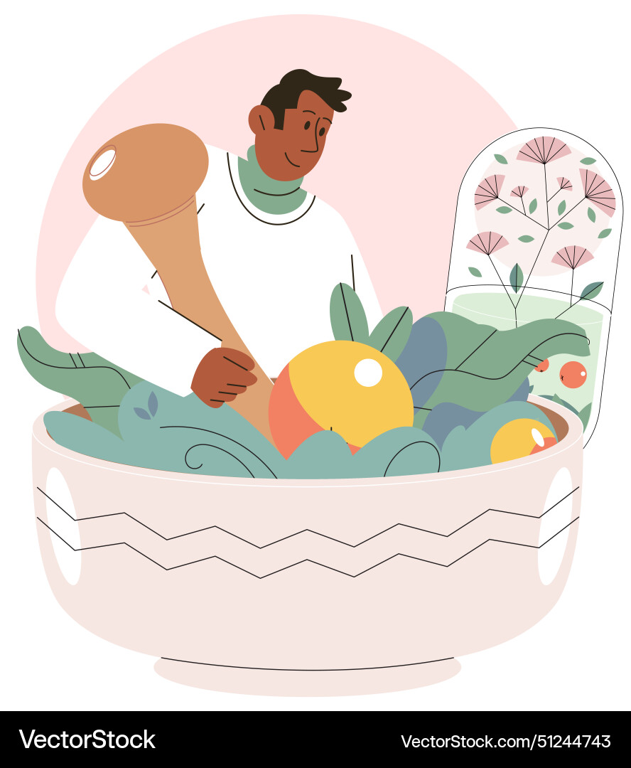 Traditional medicine pharmaceutical solutions Vector Image