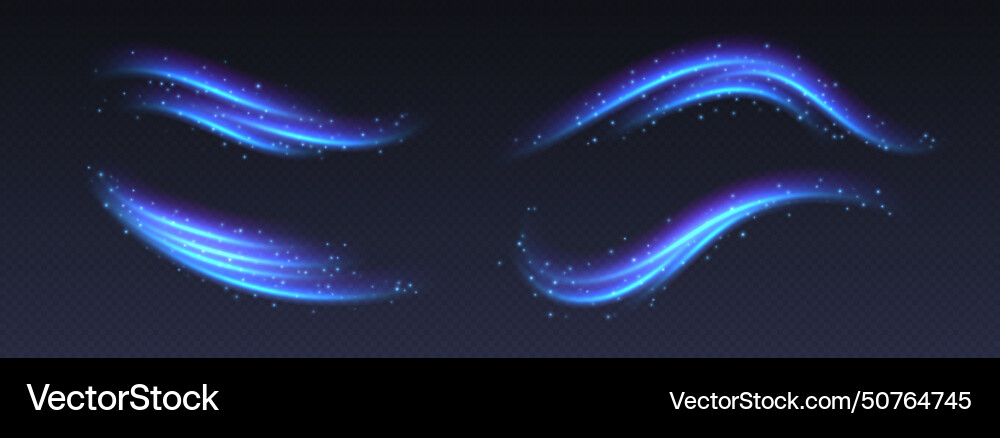 Cold air flow effect fresh breeze winter Vector Image