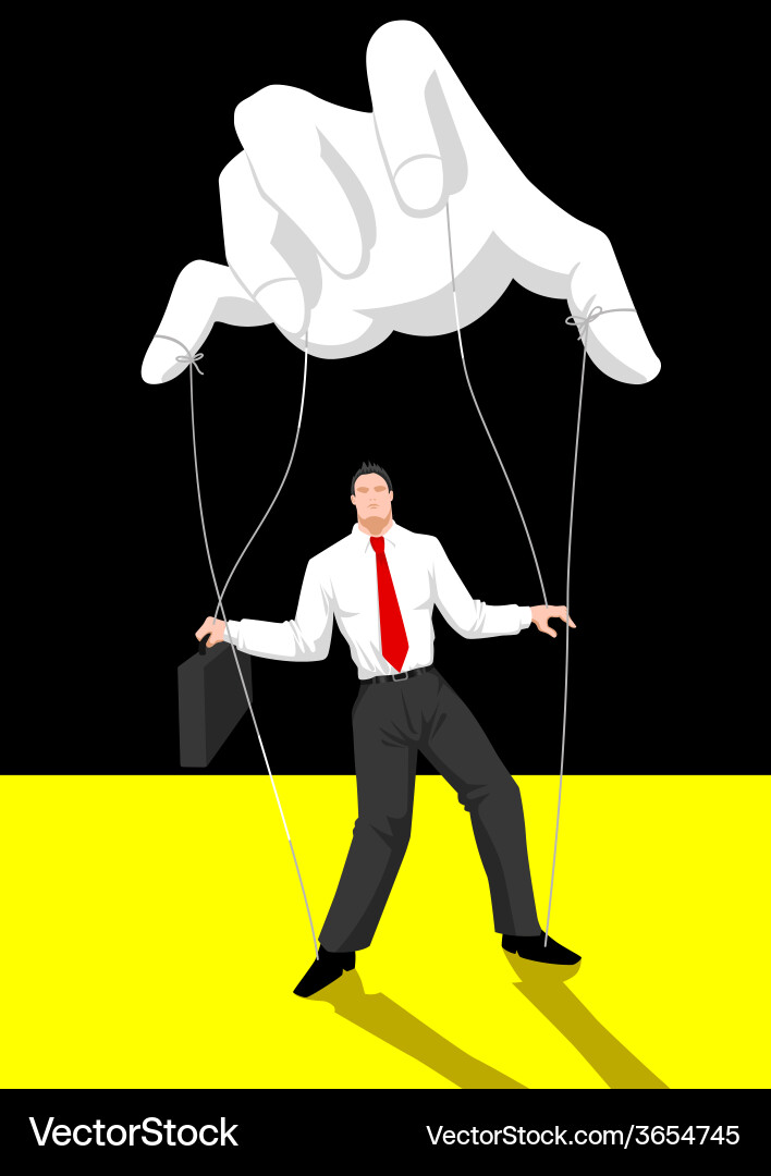 Controlling Royalty Free Vector Image - VectorStock