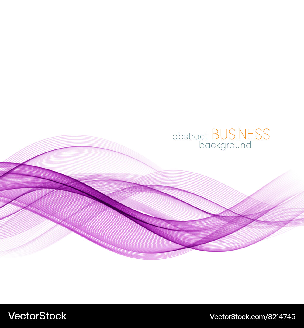 Purple Wave Background Royalty Free Vector Image