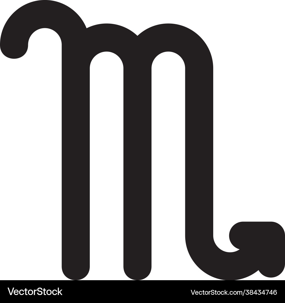 Aquarius zodiac sign Royalty Free Vector Image