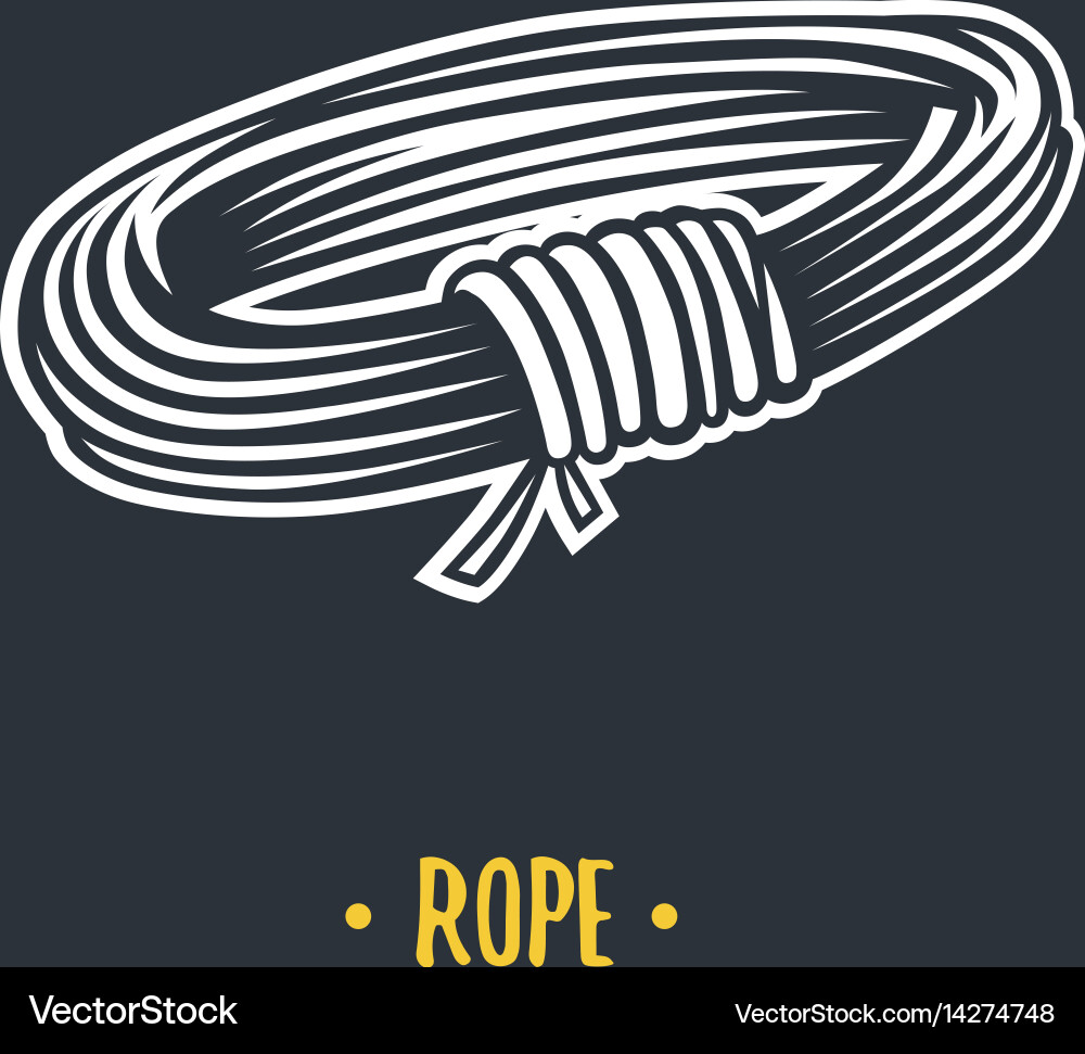 Rope Royalty Free Vector Image - VectorStock