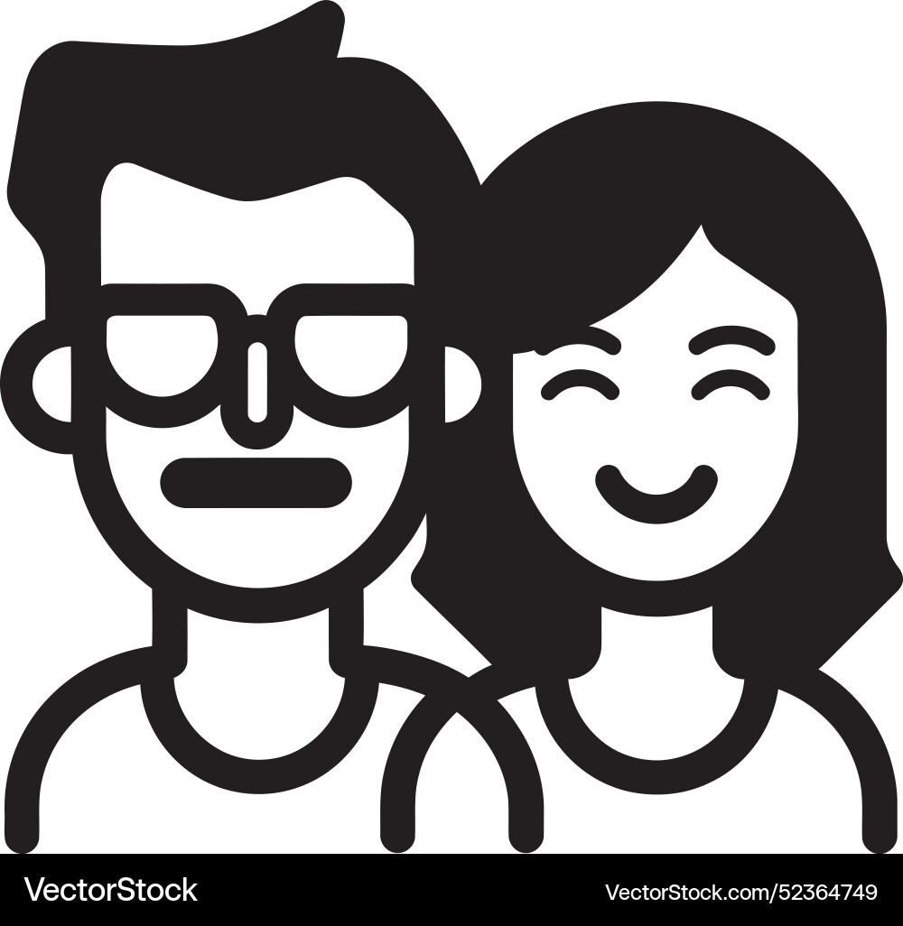 Exploring togetherness couple insightsvibrant Vector Image